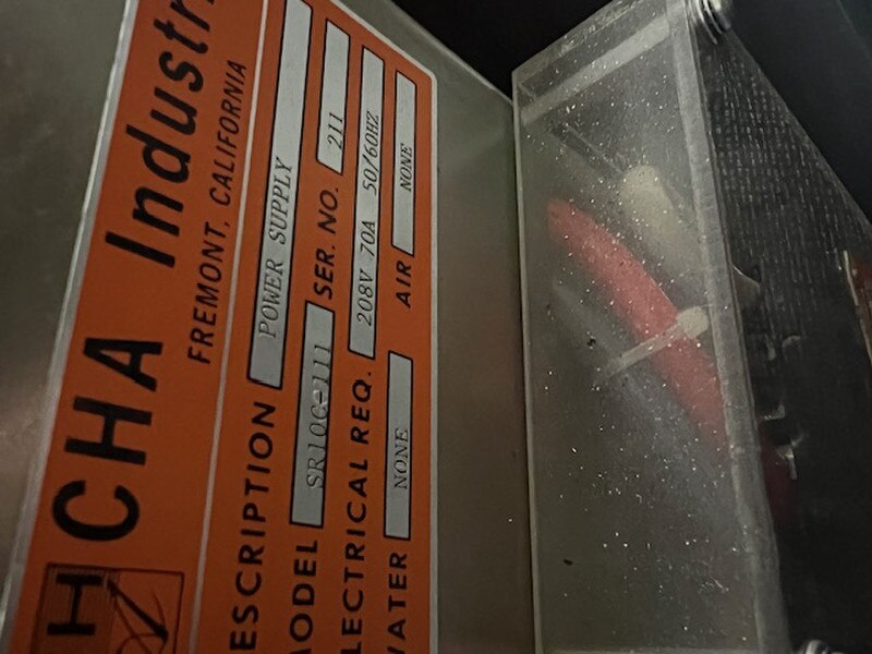 Refurbished CHA Industries SR-10 Power Supply | ClassOne Equipment