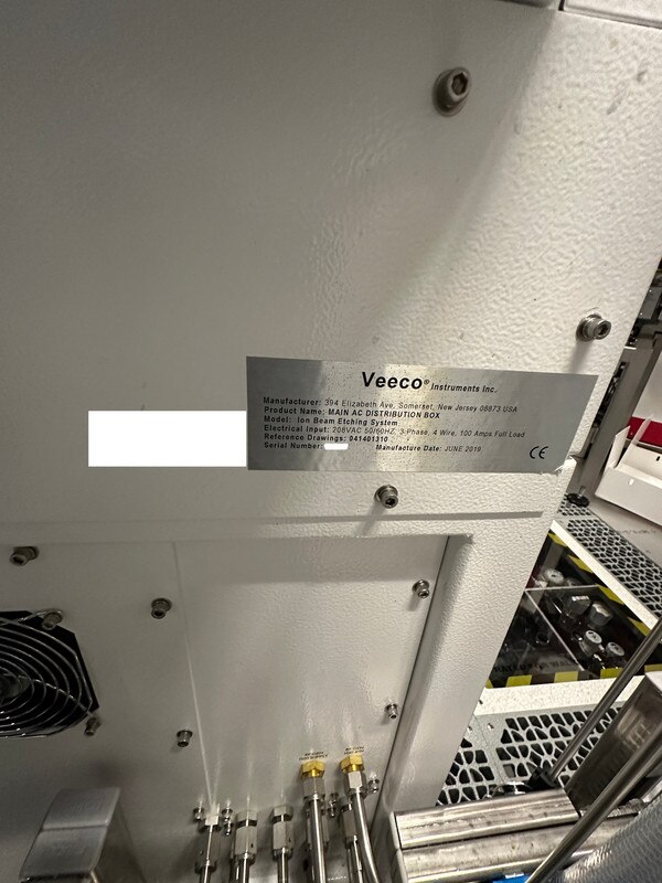 Veeco Lancer Ion Beam Etch System (IBE)