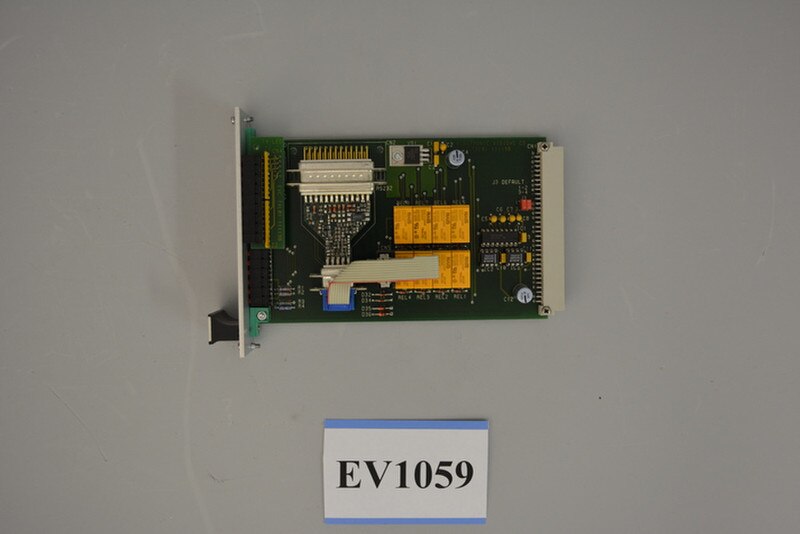 Tested EVG TTC81 111198 Card for Coater/Developer & Wafer Bonder