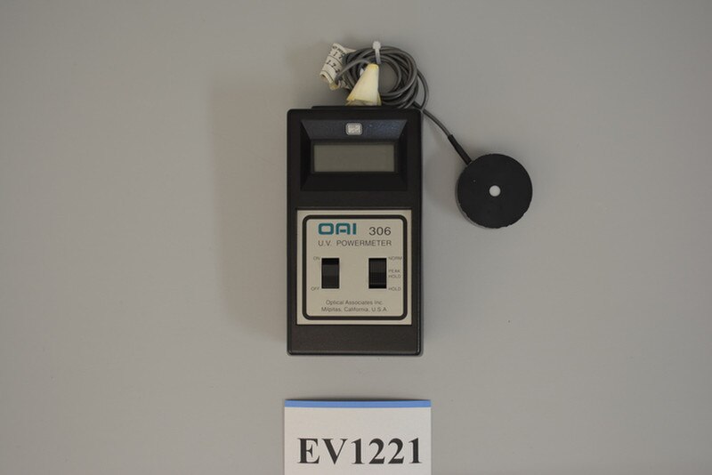 Used EVG 0306-001-04 OAI 306 Meter with 365nm Probe