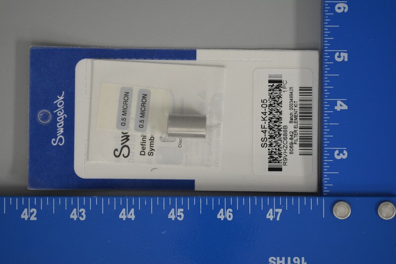 Swagelok | SS-4F-K4-05, 0.5 Micron Element | Tested | ClassOne