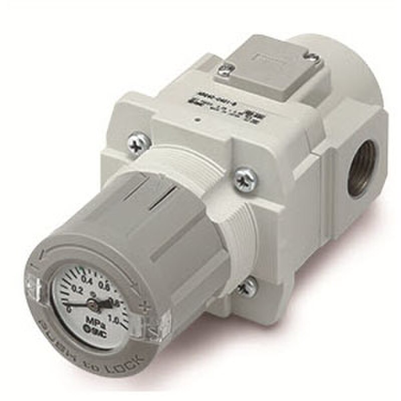 SMC ARG Series Regulator with Gauge | Modular F.R.L. Solution