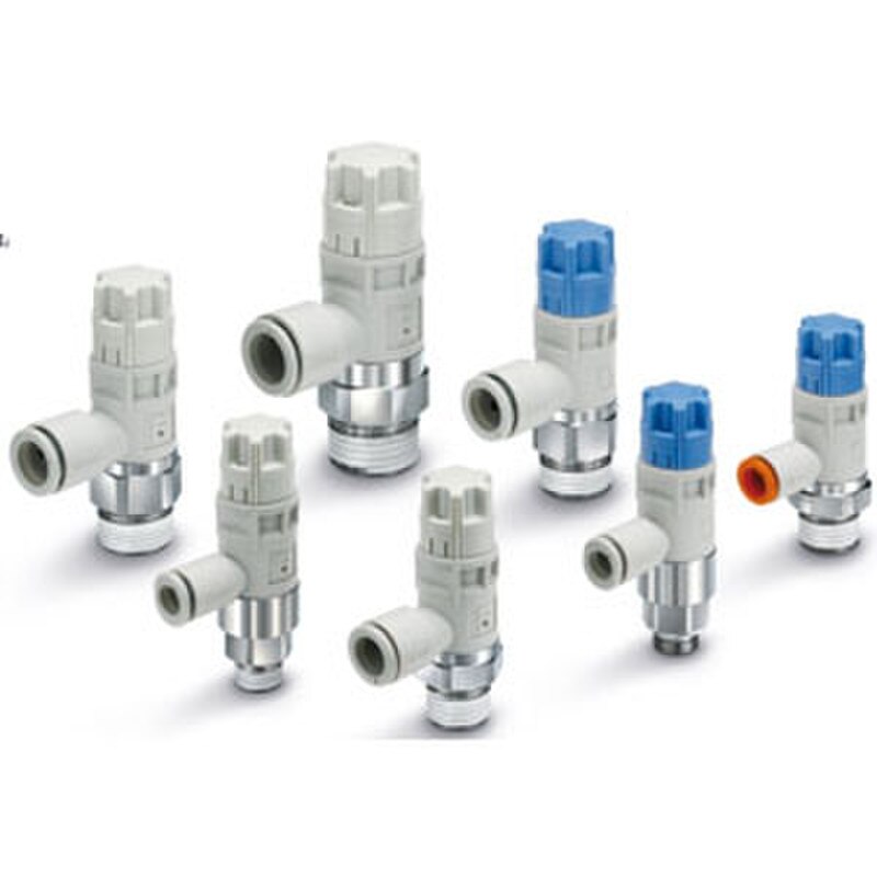 SMC | AS-R/AS-Q Series, Air Saving Speed Controller