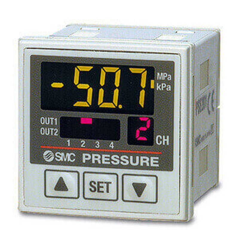 SMC | PSE200 Series, Multi-Channel Digital Pressure Sensor Controller