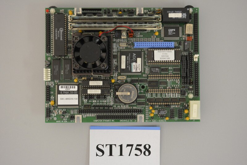 Semitool | SBC-486DX4-100, 468DX4 100Mhz CPU | Tested | ClassOne