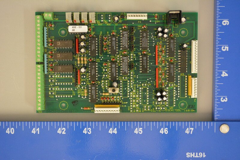 Semitool 16818-531 N2 Overtemp Board | 4 Channel Assembly