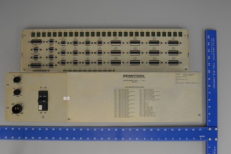 Semitool | 900T0234-501, Interconnect Box Assembly