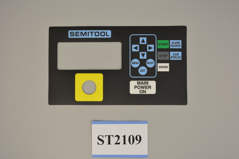 Semitool | 912B0027-01, Membrane, Robot PSC-402 Display
