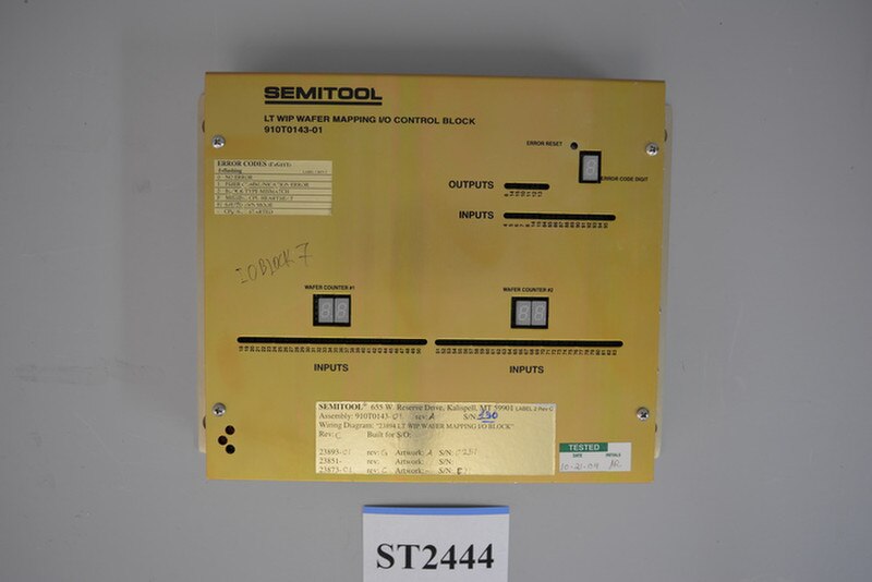Refurbished Semitool | 910T0143-01, LT WIP Wafer | ClassOne Equipment