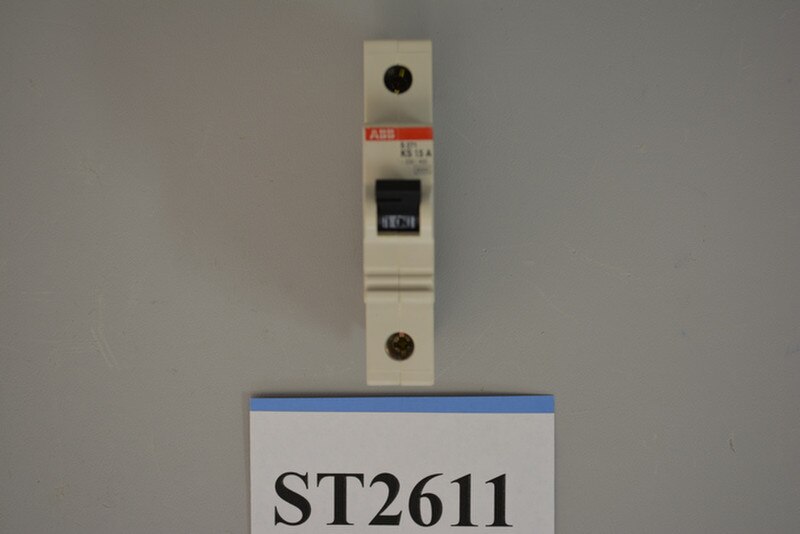 Semitool | ABB#S271-KS15, 1 Pole 15A-200-400VAC