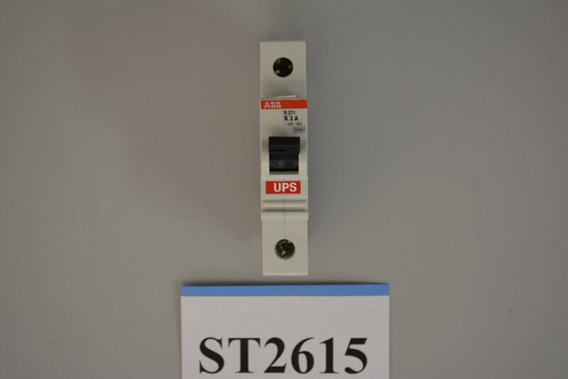 Semitool S271-K3 3A 1-Pole Breaker 277/480VAC | Tested