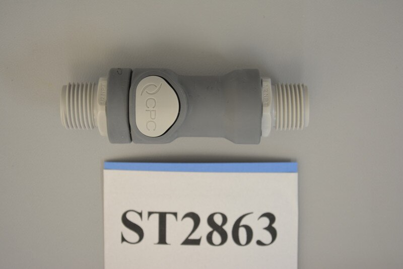 Semitool | 1/2in NPT CDU Carboy QD Coupling Assembly