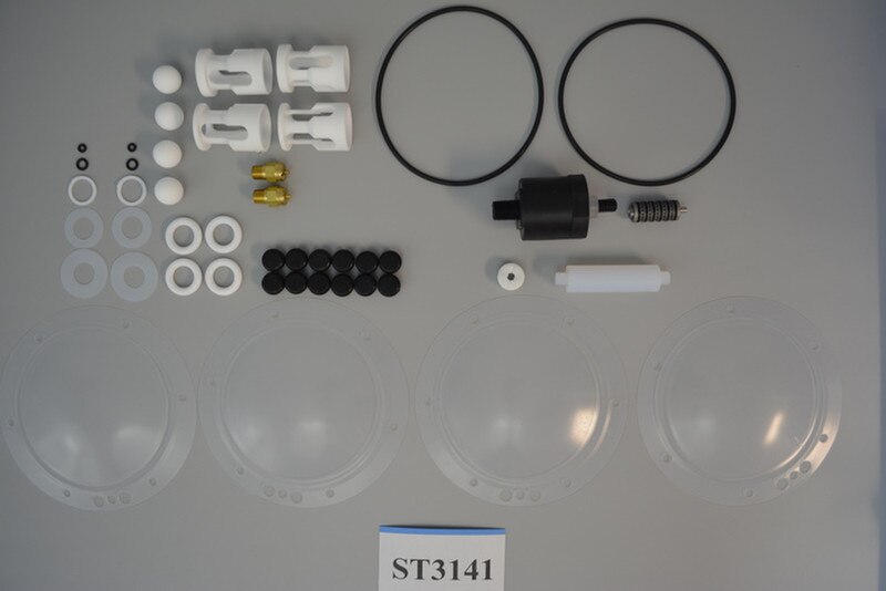 Semitool | Trebor 610R Rebuild Kit With Discharge and Suction Sleeves