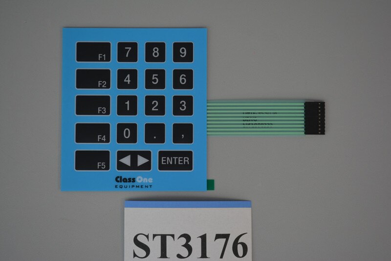 Semitool 13241-01 Panel Membrane 202 Keypad | Adhesive Back